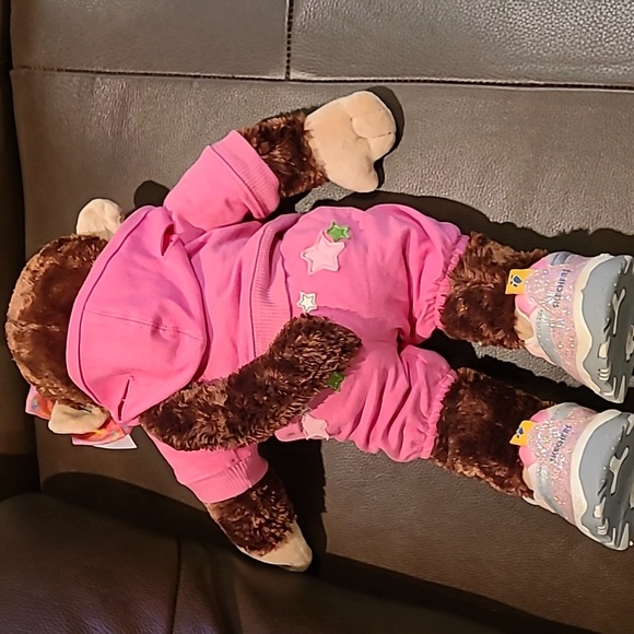Build-A-Bear | Toys | Buildabear Chimp Vintage Retired In Sketchers ...